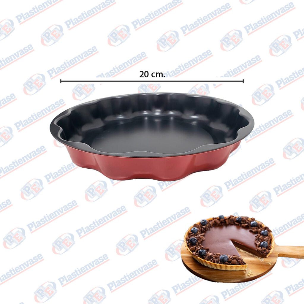 MOLDE P/TARTA MEDIANO 25 CM KC06941 (CJA X 100) - Plastienvase