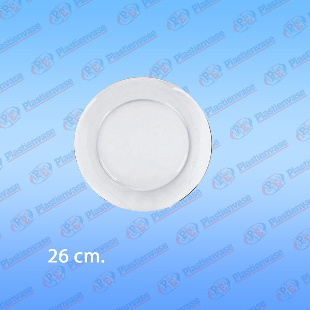 PLATO DURALEX HONDO TRANSPARENTE - Plastienvase