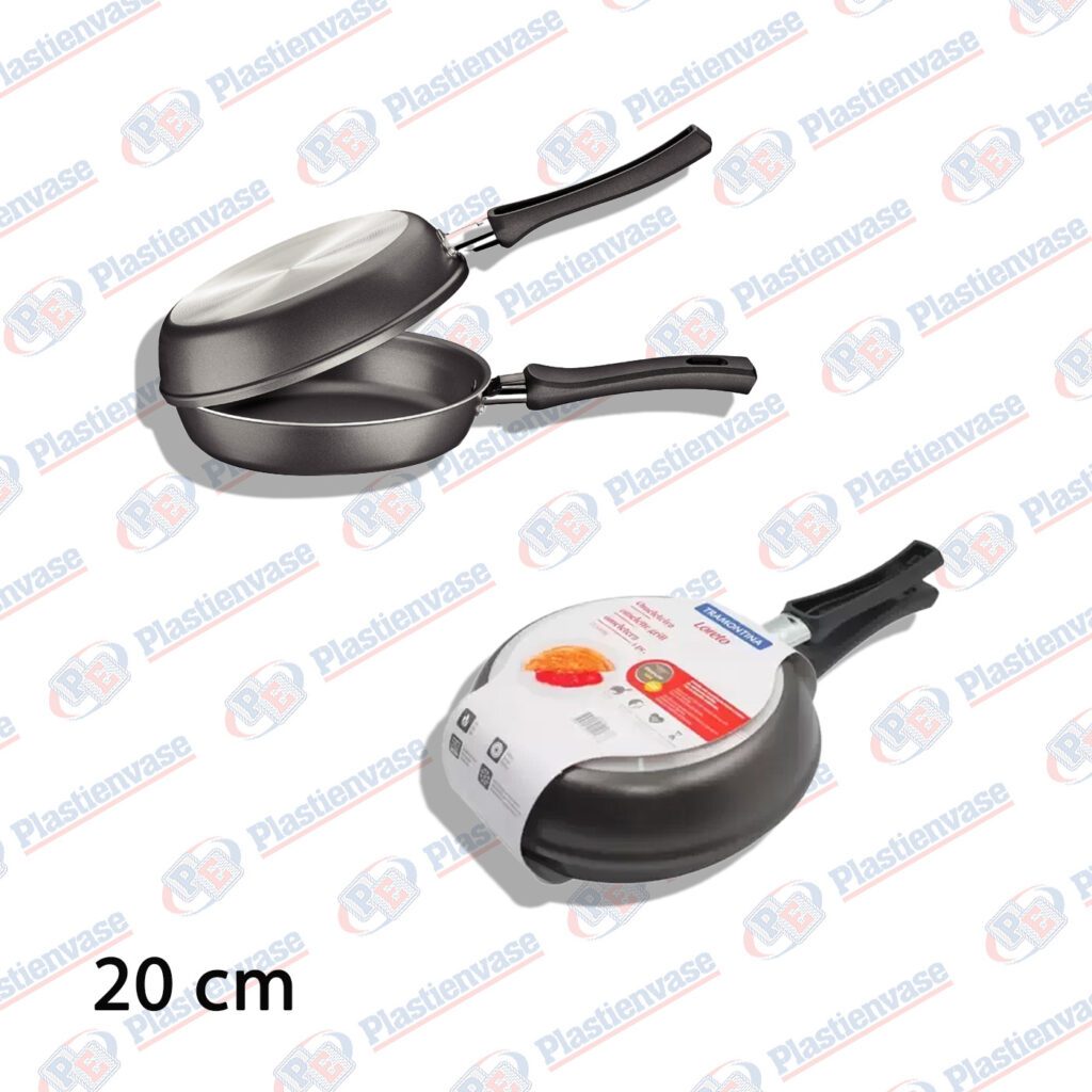 SARTEN DOBLE P/ OMELET TRAMONTINA 20123/020 - Plastienvase