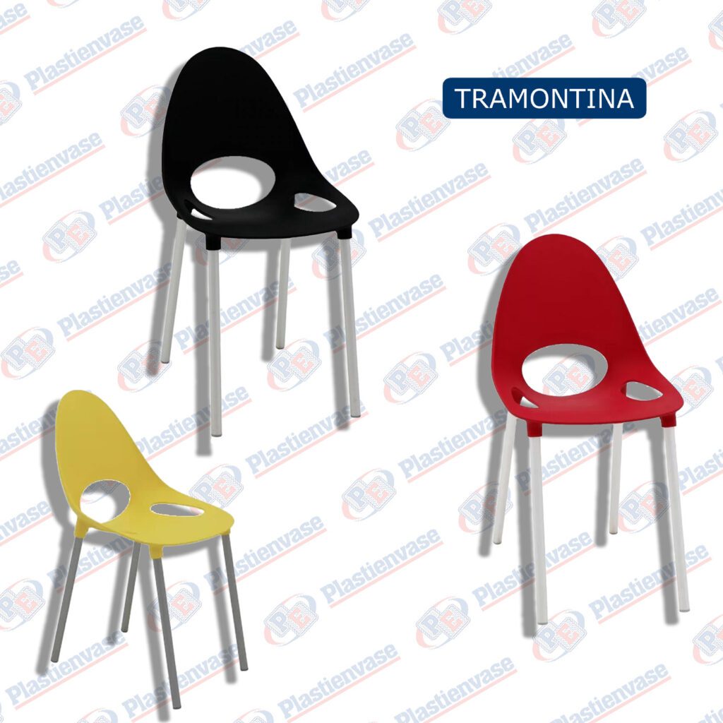 SILLA KING 1º COLOR Y BLANCO - Plastienvase