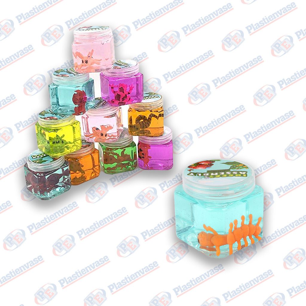 SLIME C/ ANIMALES UNICORNIO - Plastienvase