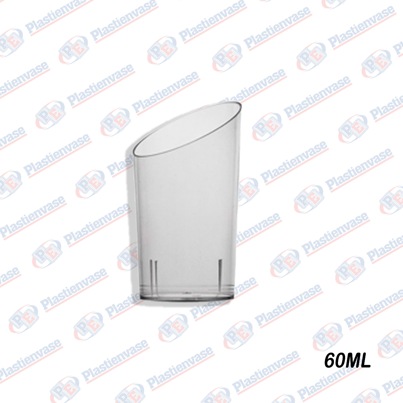 VASO P/POSTRE PIC 061 60ML PLASTILANIA 10 UND (CJA 40) - Plastienvase