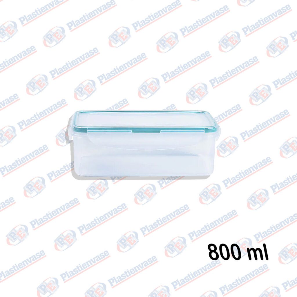 TAPPER RECTANGULAR P&P 800ML M&R PLASTIPAK - Plastienvase