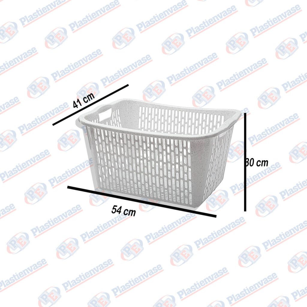 CESTO RECTANGULAR Nº40 COLORES M&R PLASTIPAK - Plastienvase