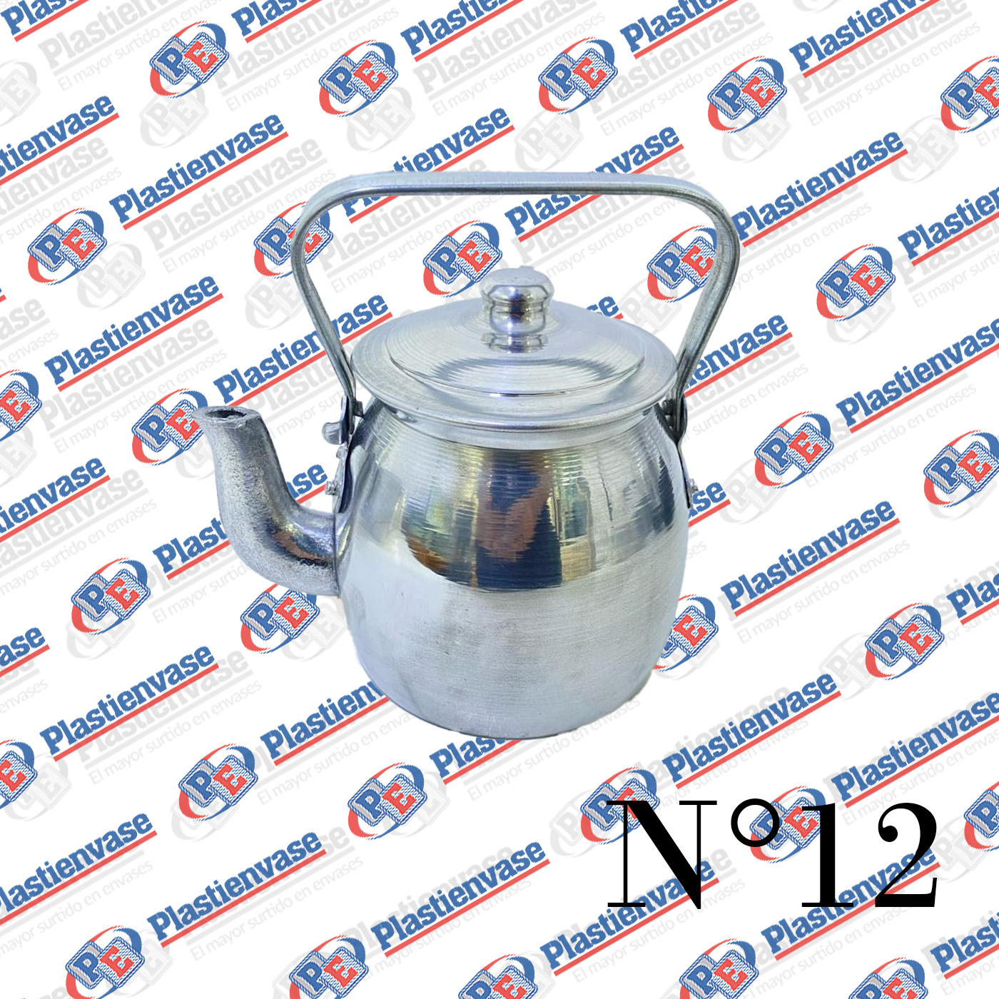 PAVA ALUMINIO NAC. Nº12 - Plastienvase
