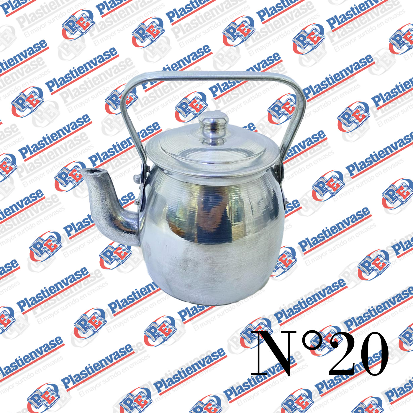 PAVA ALUMINIO NAC. Nº20 - Plastienvase