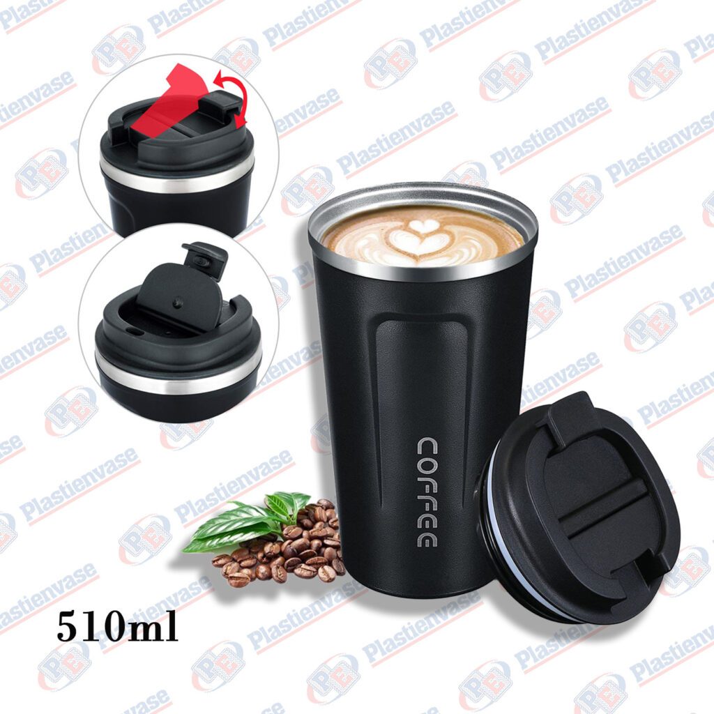 VASO TERMICO COFFE CLASSIC 510ML VISIONEER VR-1740 - Plastienvase