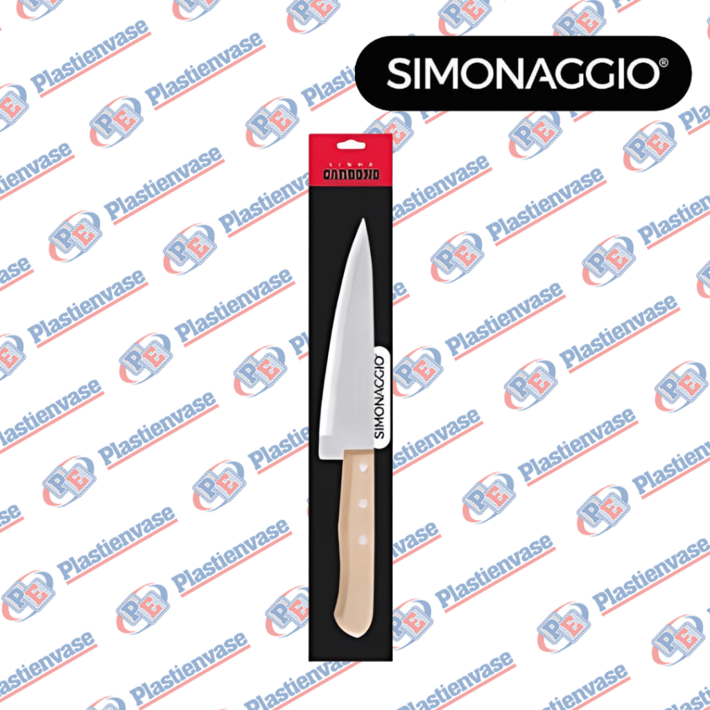 CUCHILLO CARBONO SIMONAGGIO P/PESCADO Nº7 CJA 30 - Plastienvase