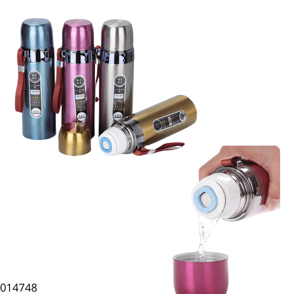 TERMITO INOX EN COLORES 500ML PURE HEALTHY HAPPY - Plastienvase