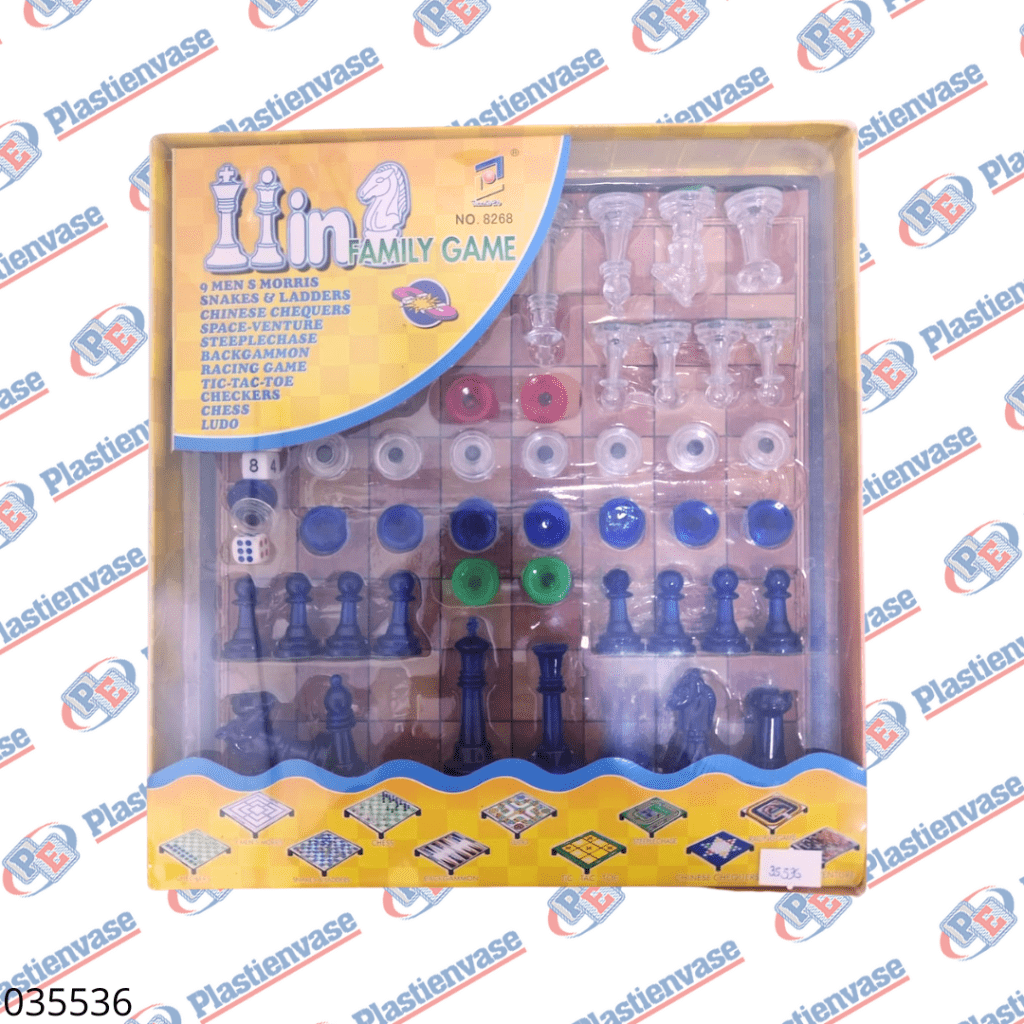 JGO DE DAMA FAMILY GAME (8268) - Plastienvase