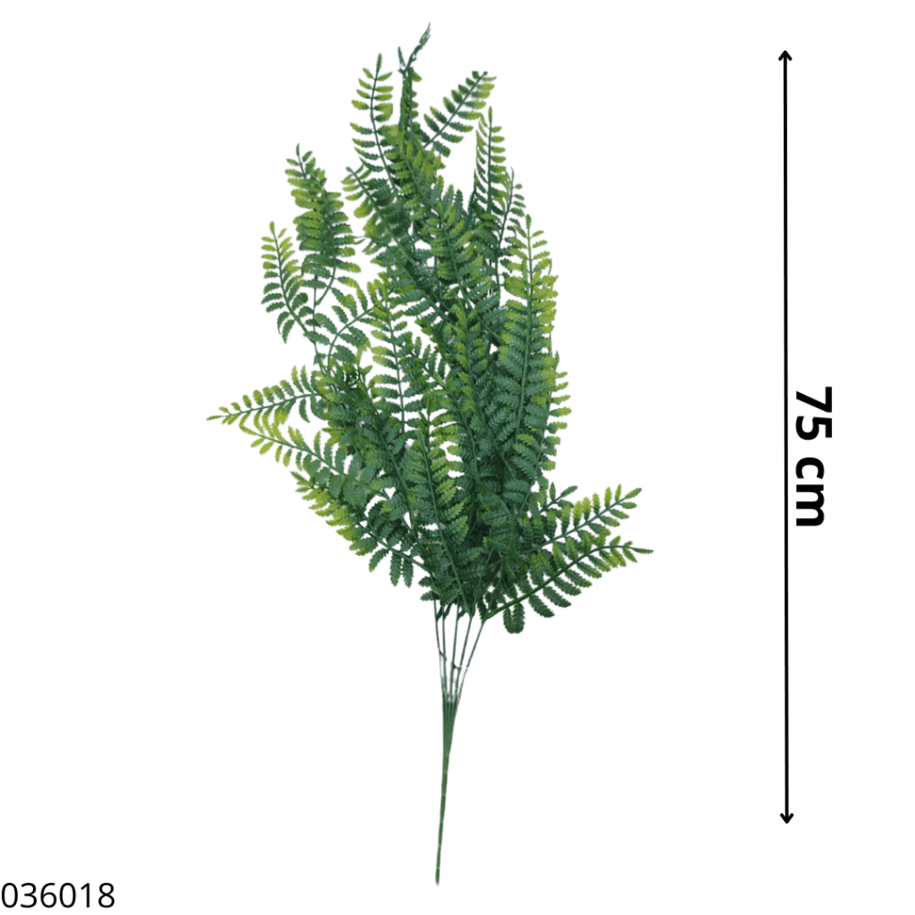 HOJAS VERDES COLGANTES 75CM (G0313) - Plastienvase
