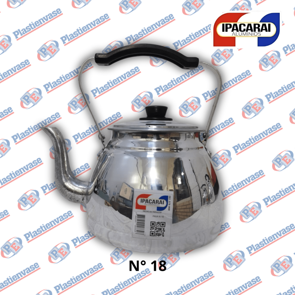 PAVA ALUMINIO IPACARAI Nº18 - Plastienvase