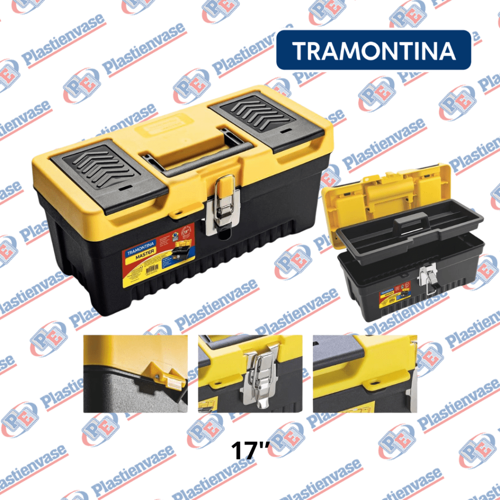 CAJA P/HERRAMIENTA MASTER 17" TRAMONTINA (43803/017) - Plastienvase