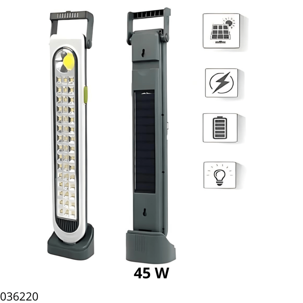 LAMPARA DE EMERGENCIA LED CAFINI (CN-L4001YT) - Plastienvase