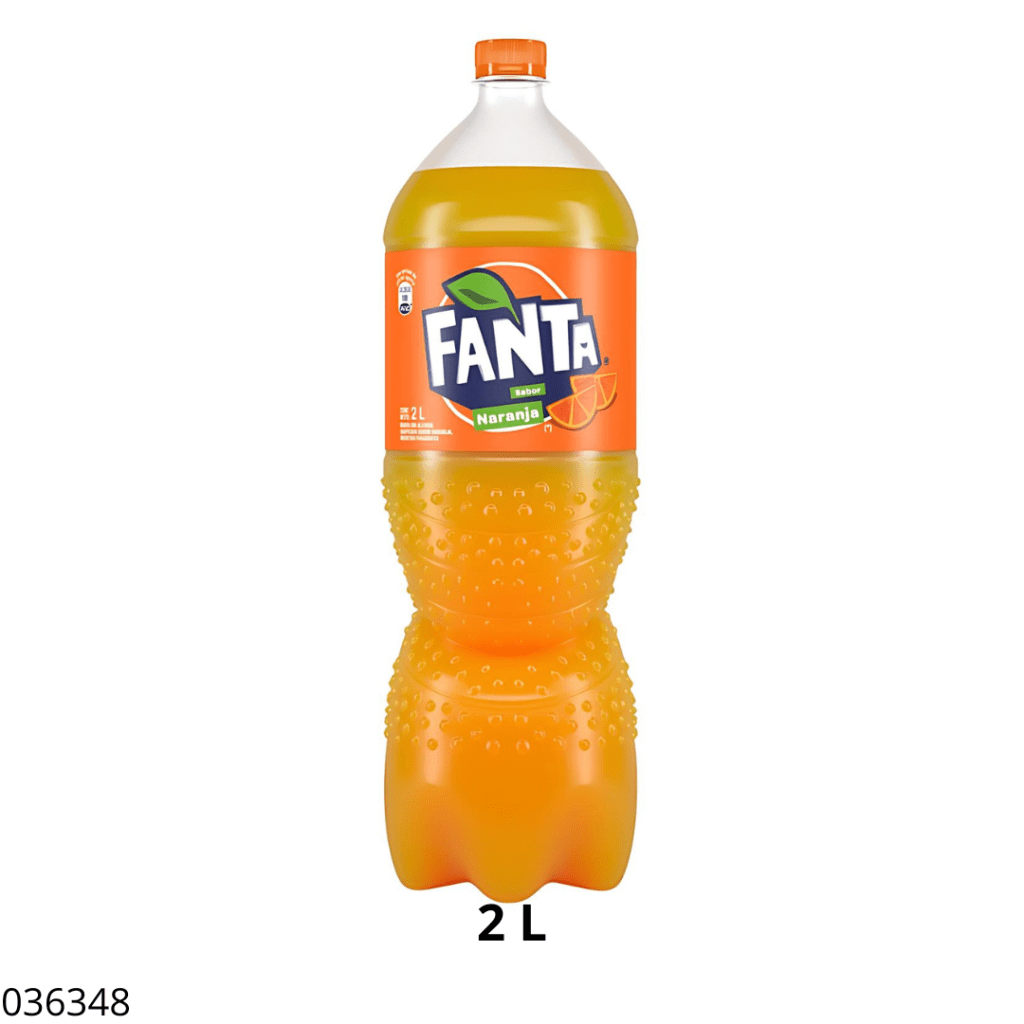 FANTA NARANJA 2LT BOTELLA DESCARTABLE - Plastienvase