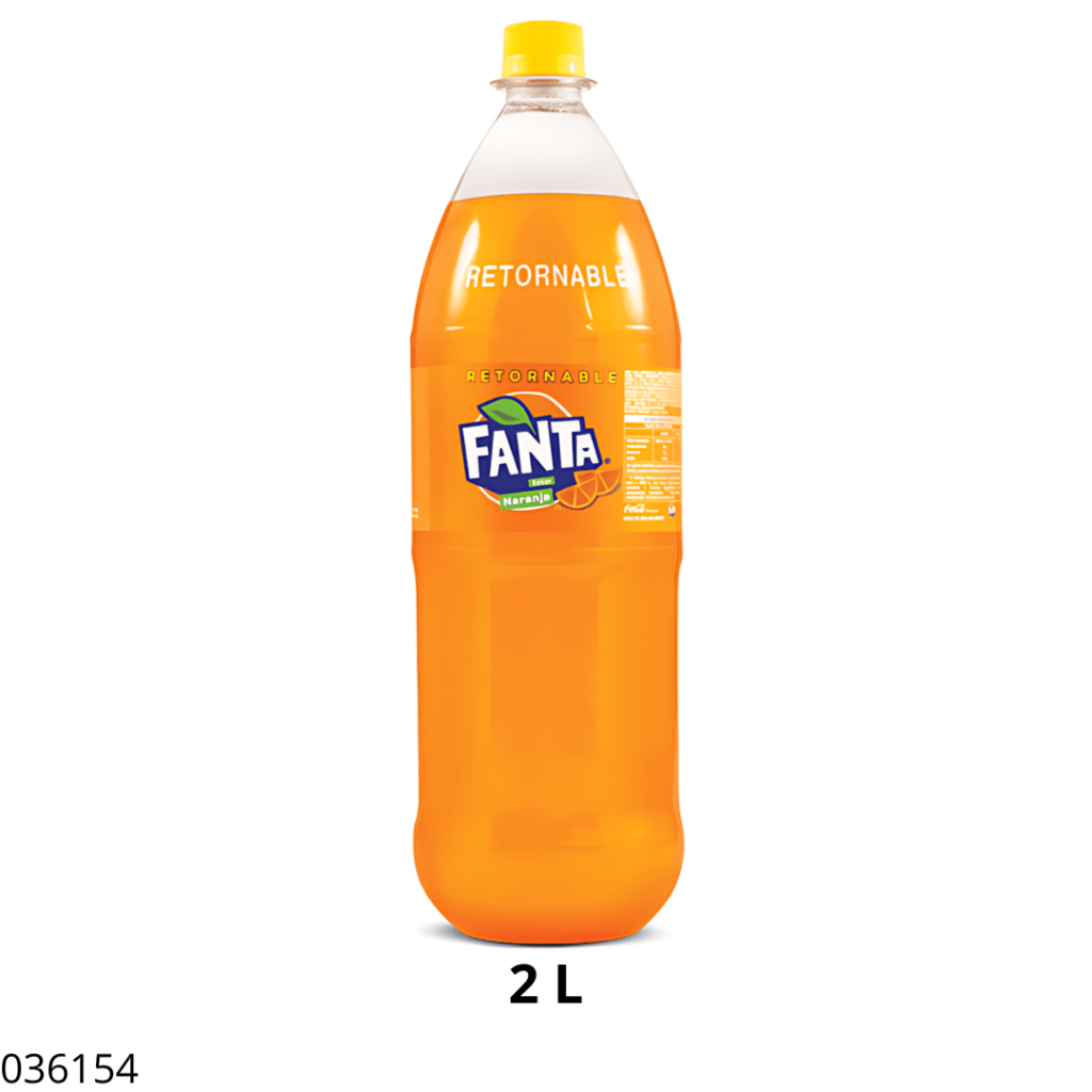 FANTA NARANJA 2LT BOTELLA RETORNABLE - Plastienvase