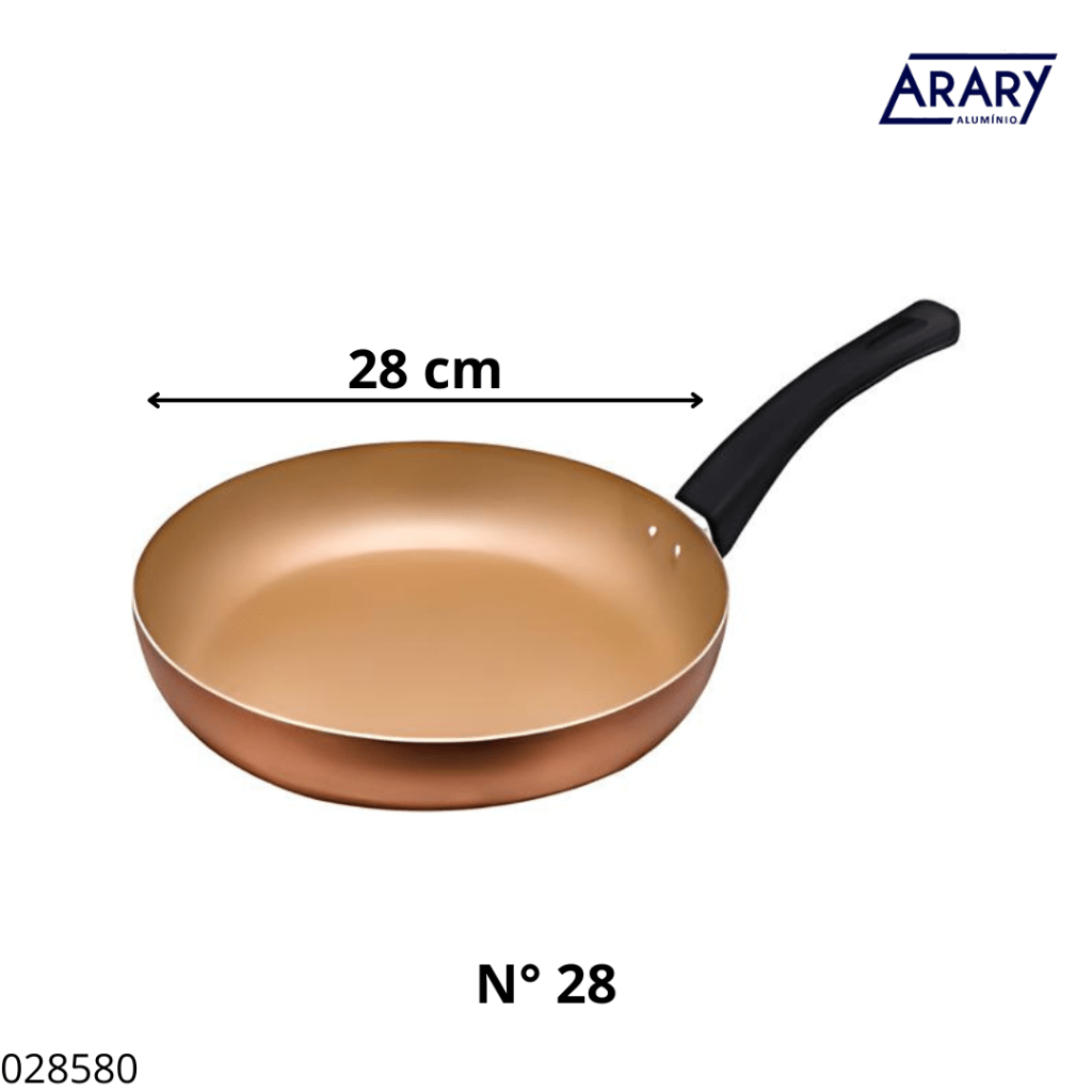 SARTEN ARARY TEFLONADA Nº28 ARAFLON - Plastienvase