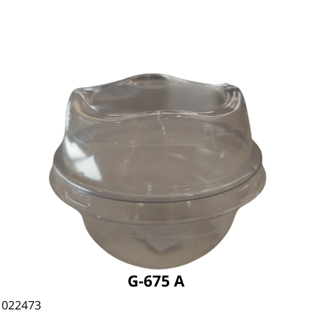 POTE C/TAPA DOMO 70ML GALVANOTEK G675 A (CJA 500 UNID) - Plastienvase