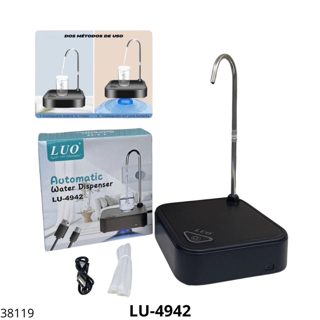 DISPENSER AUTOMATICO P/AGUA LUO LU-4942 - Plastienvase