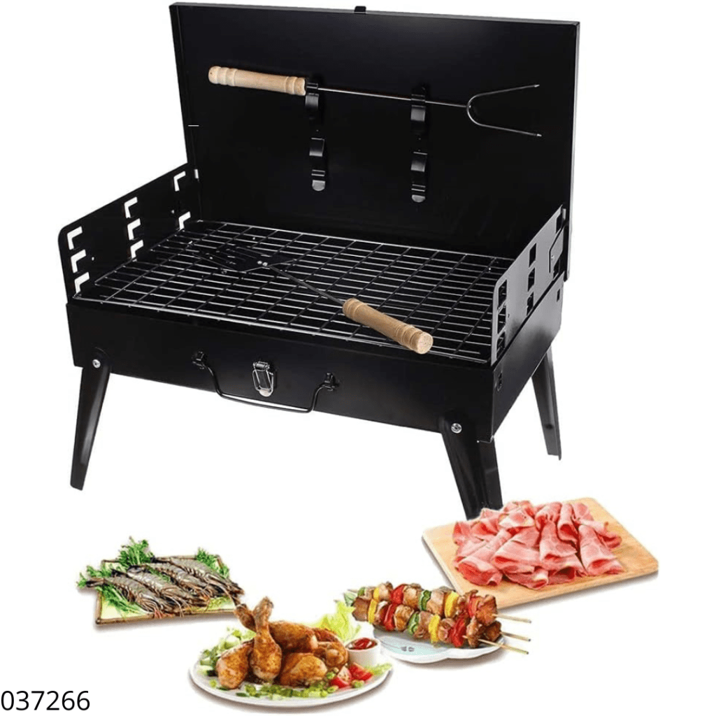PARRILLA PORTATIL PLEGABLE BARBECUE VR-3052 - Plastienvase
