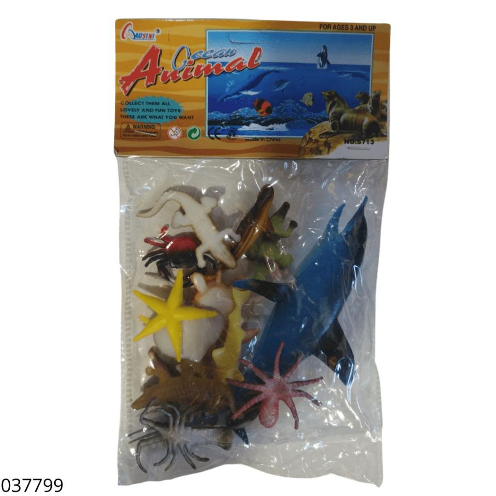 JUGUETE ANIMALES DE MAR OCEAN (PLC5585) - Plastienvase