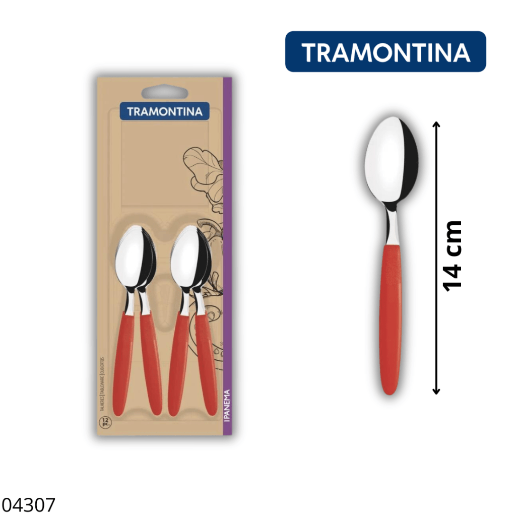 CUCHARITA IPANEMA ROJO 23367/970 - Plastienvase
