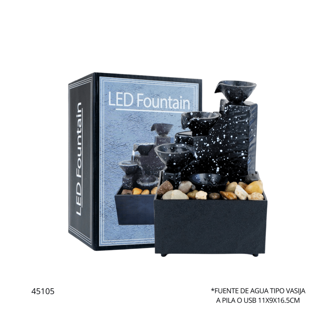 FUENTE DE AGUA TIPO VASIJA (34872) - Plastienvase